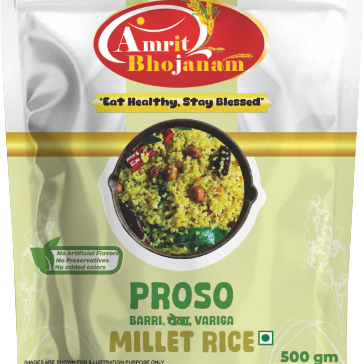 Barri Proso Millet Rice – Amrit Bhojanam
